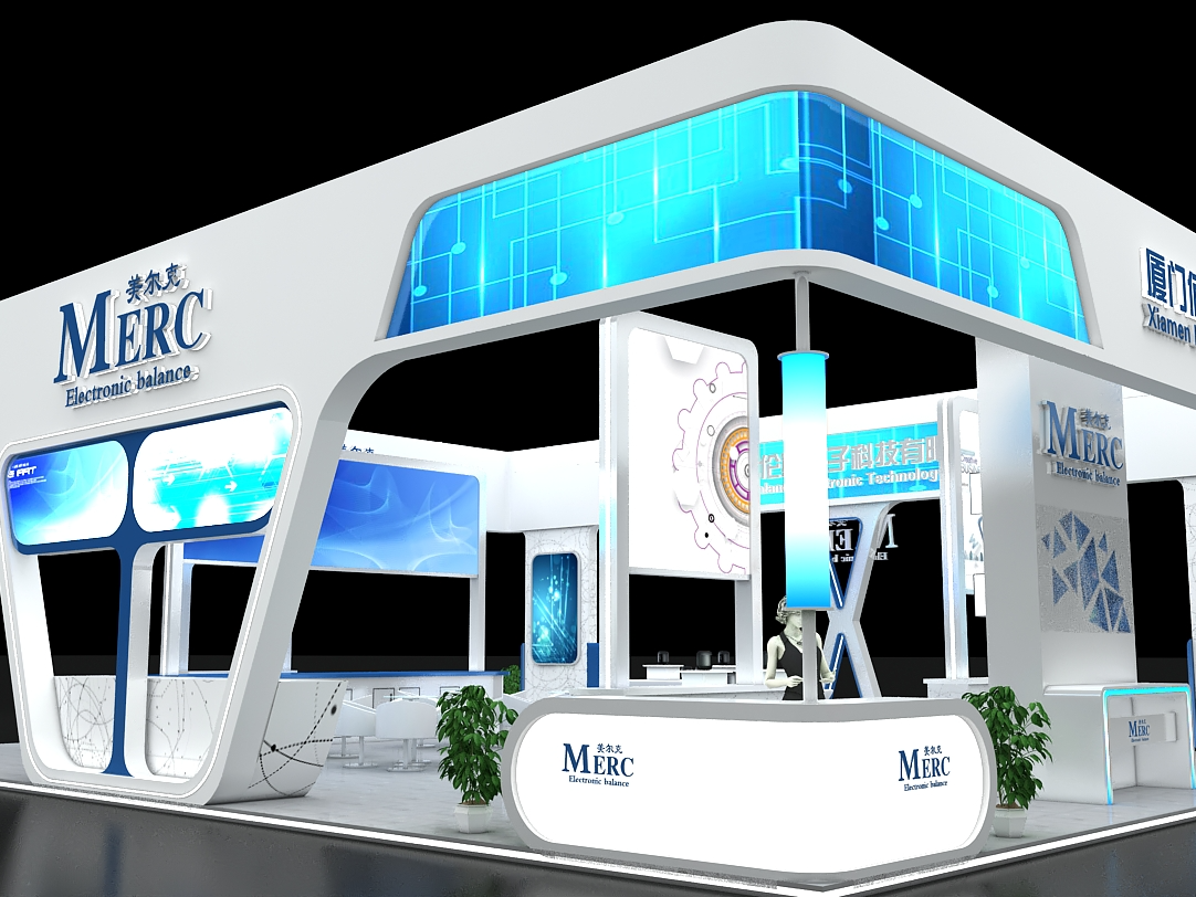 科技展位设计_小易3D设计-站酷ZCOOL