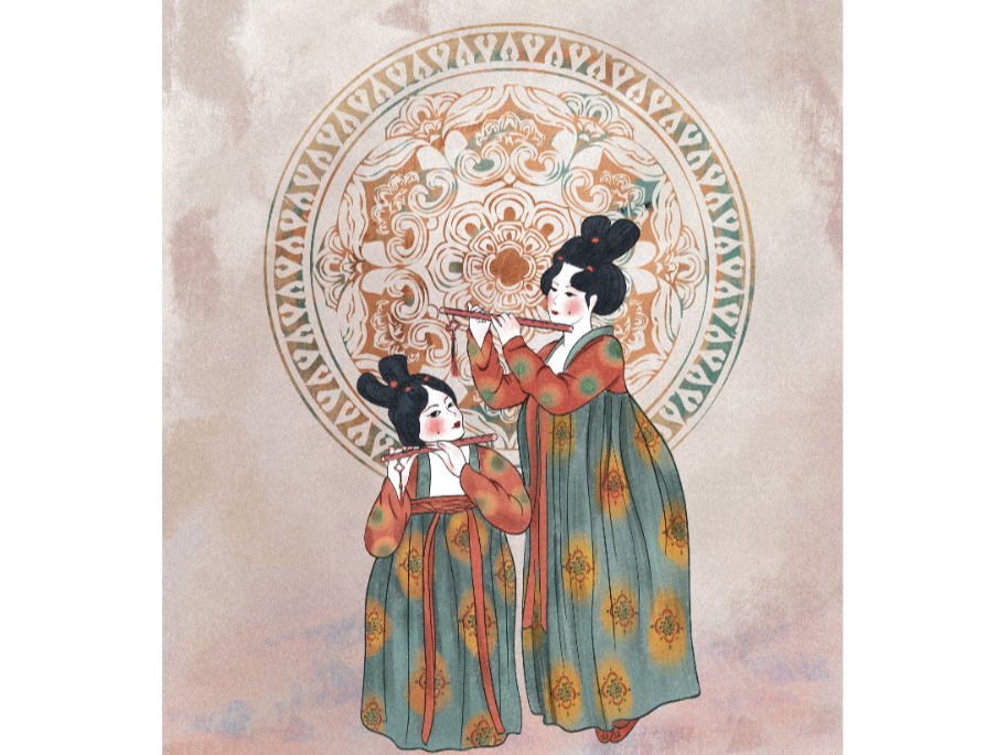 古风女子_寂阳JIYANG-站酷ZCOOL