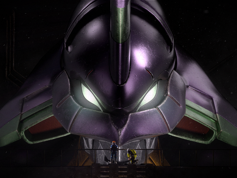 EVA场景渲染/OC_单单单dandandan-站酷ZCOOL