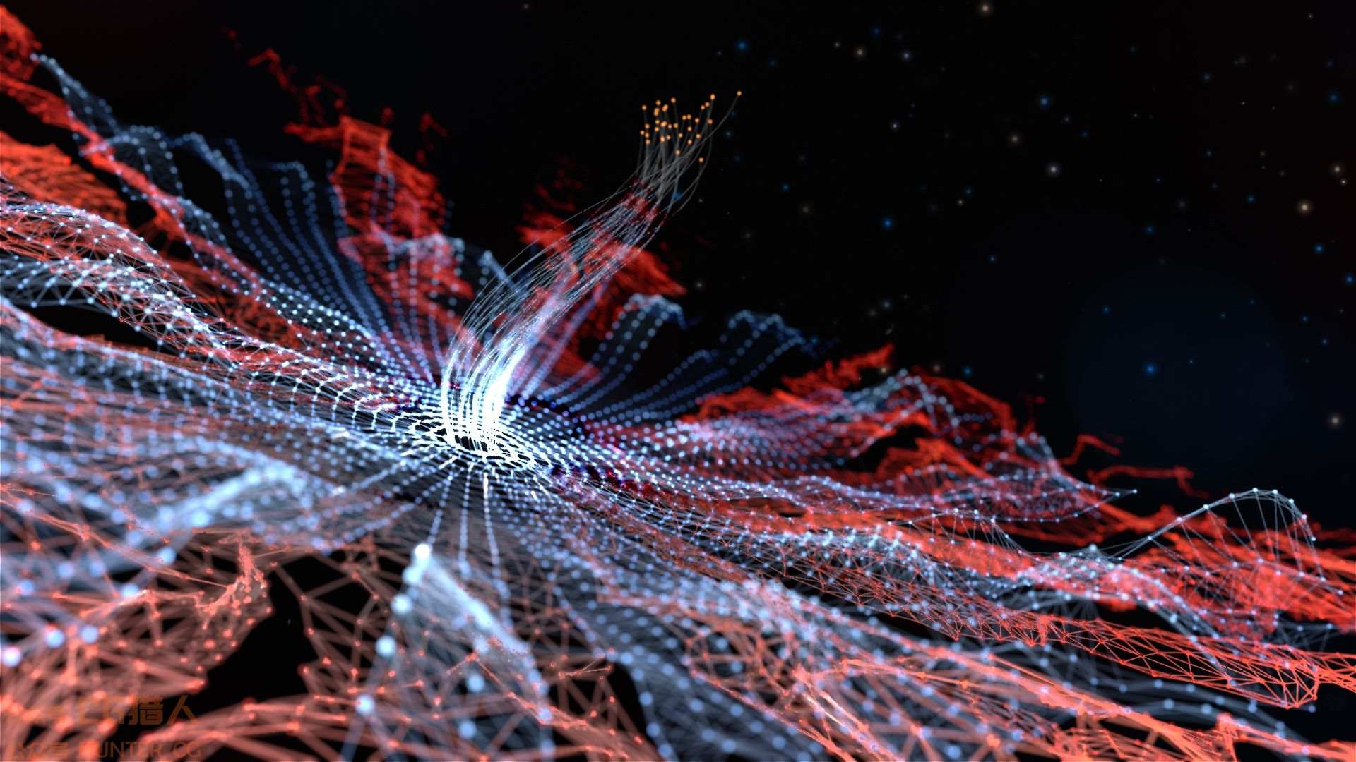 houdini制作官网plexus花开特效_carldrifter-站酷ZCOOL