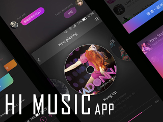 HI MUSIC APP / 嗨音 / 音乐社交类APP_M_backy-站酷ZCOOL