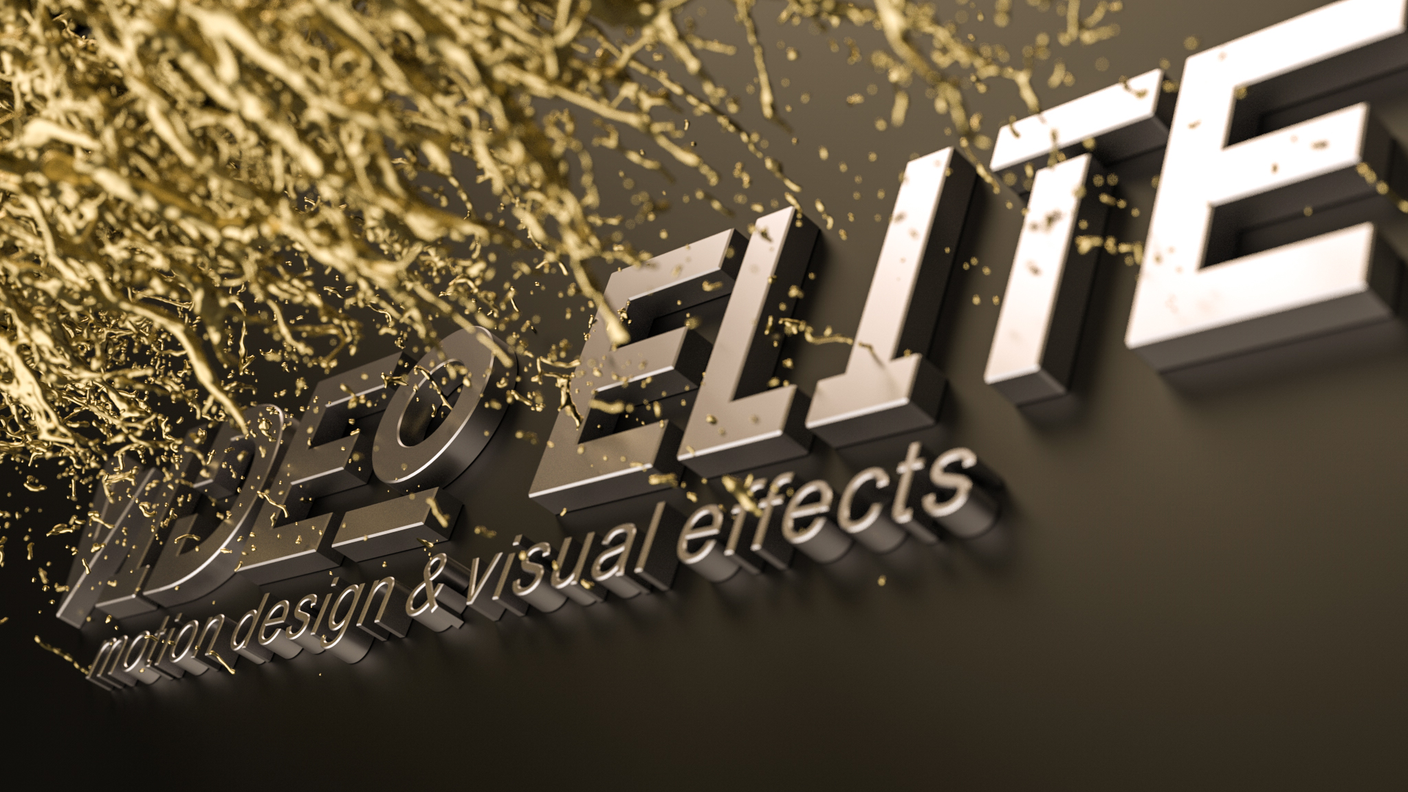 微课堂丨LOGO演绎之RealFlow For C4D_videoelite-站酷ZCOOL