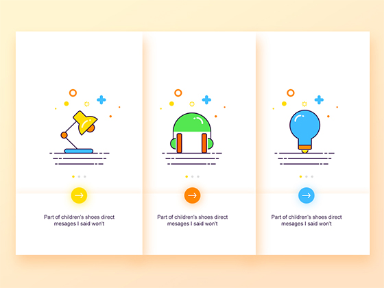 _小帅带你画UI－如何绘制MBE风格的启动页？_肖钰y-站酷ZCOOL