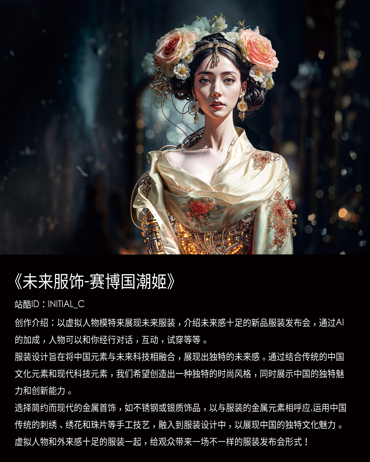 《未来服饰潮玩-赛博国潮姬》_INITIAL_C-站酷ZCOOL