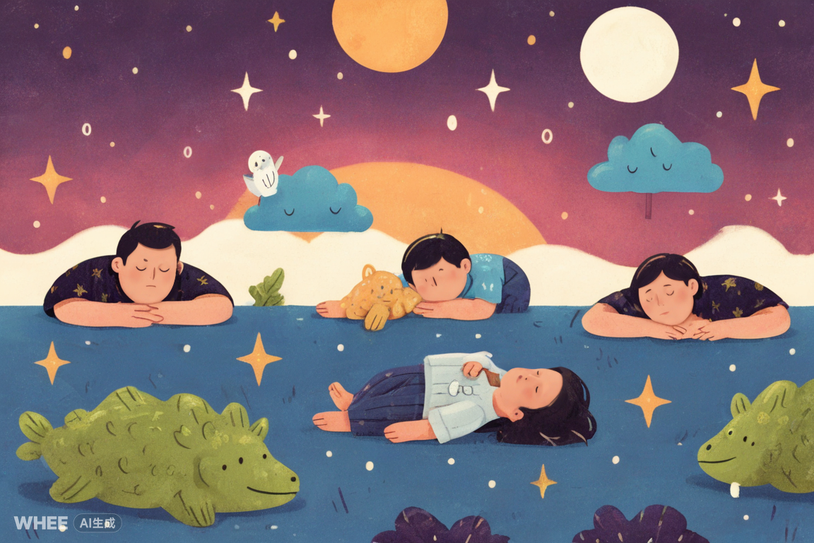 躺平生活_Flover湛蓝-站酷ZCOOL