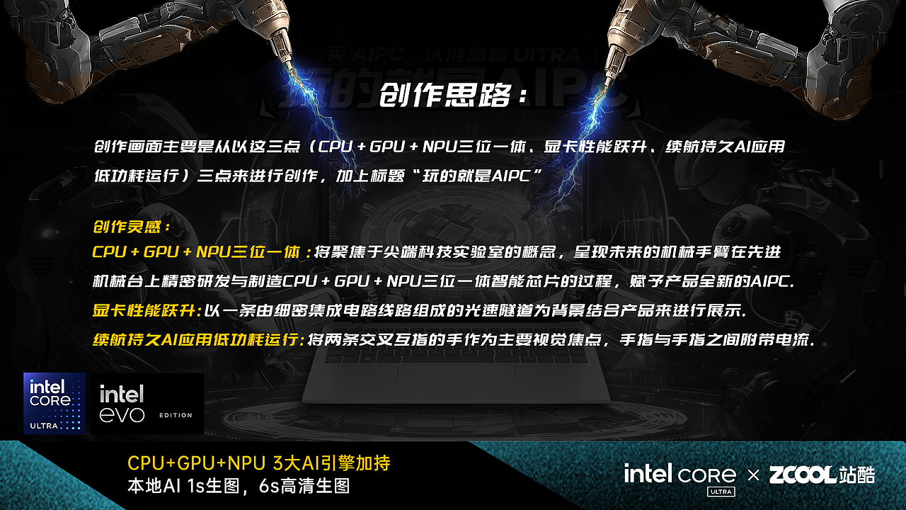 【玩的就是AIPC】- AIPC·电掣未来_果子爱上梨-站酷ZCOOL
