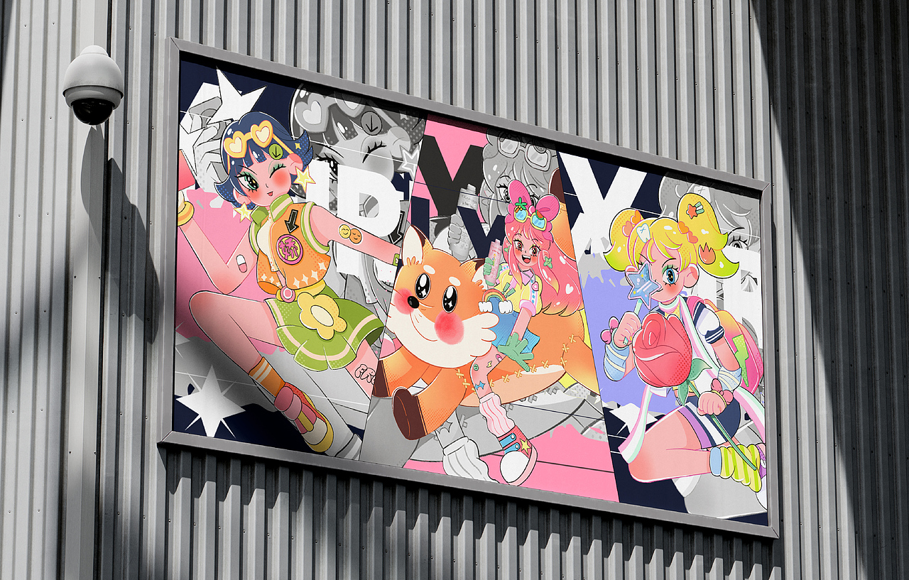 邂逅#粉嫩多巴胺少女#《娇韵诗的夏日Jelly Girls》_空手接白刃lcm-站酷ZCOOL