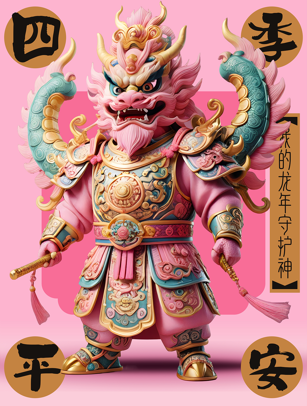 粉龙大典_万鱼鱼-站酷ZCOOL