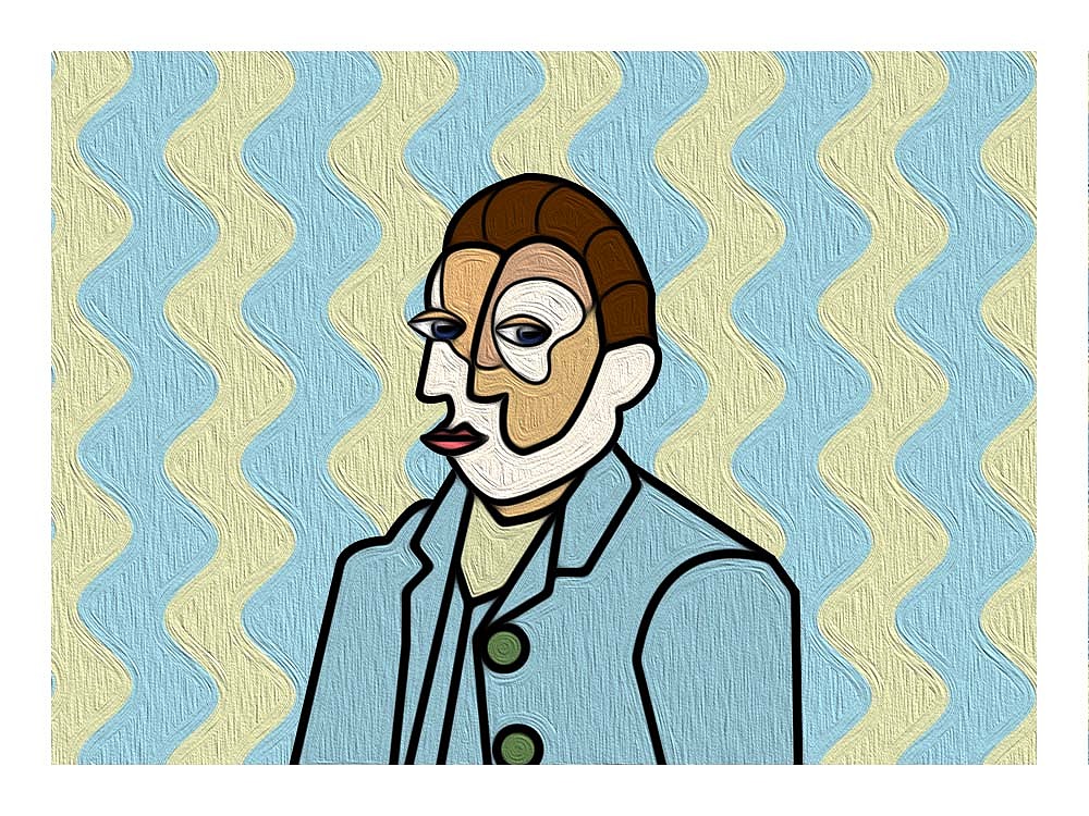 立体派--名画_廖莎ff-站酷ZCOOL