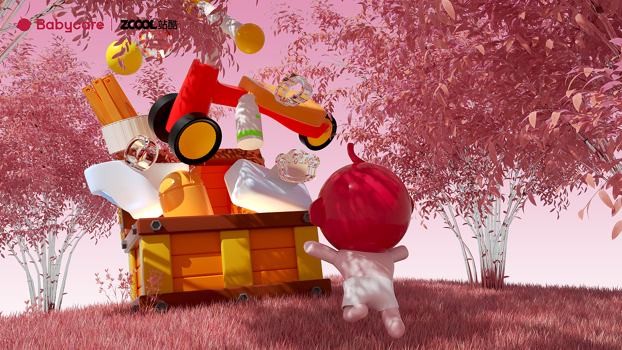 Babycare品牌·童年造梦师-宝藏世界_不尽狂澜走沧海-站酷ZCOOL