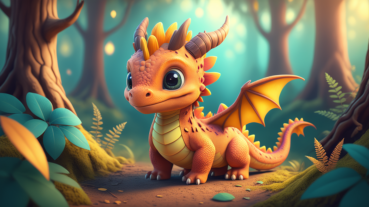 奶凶奶凶小龙_Carolin_瑶-站酷ZCOOL