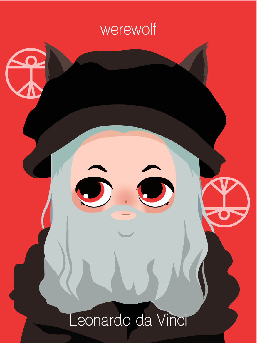 世界名画狼人杀_快快趣KKQ-站酷ZCOOL