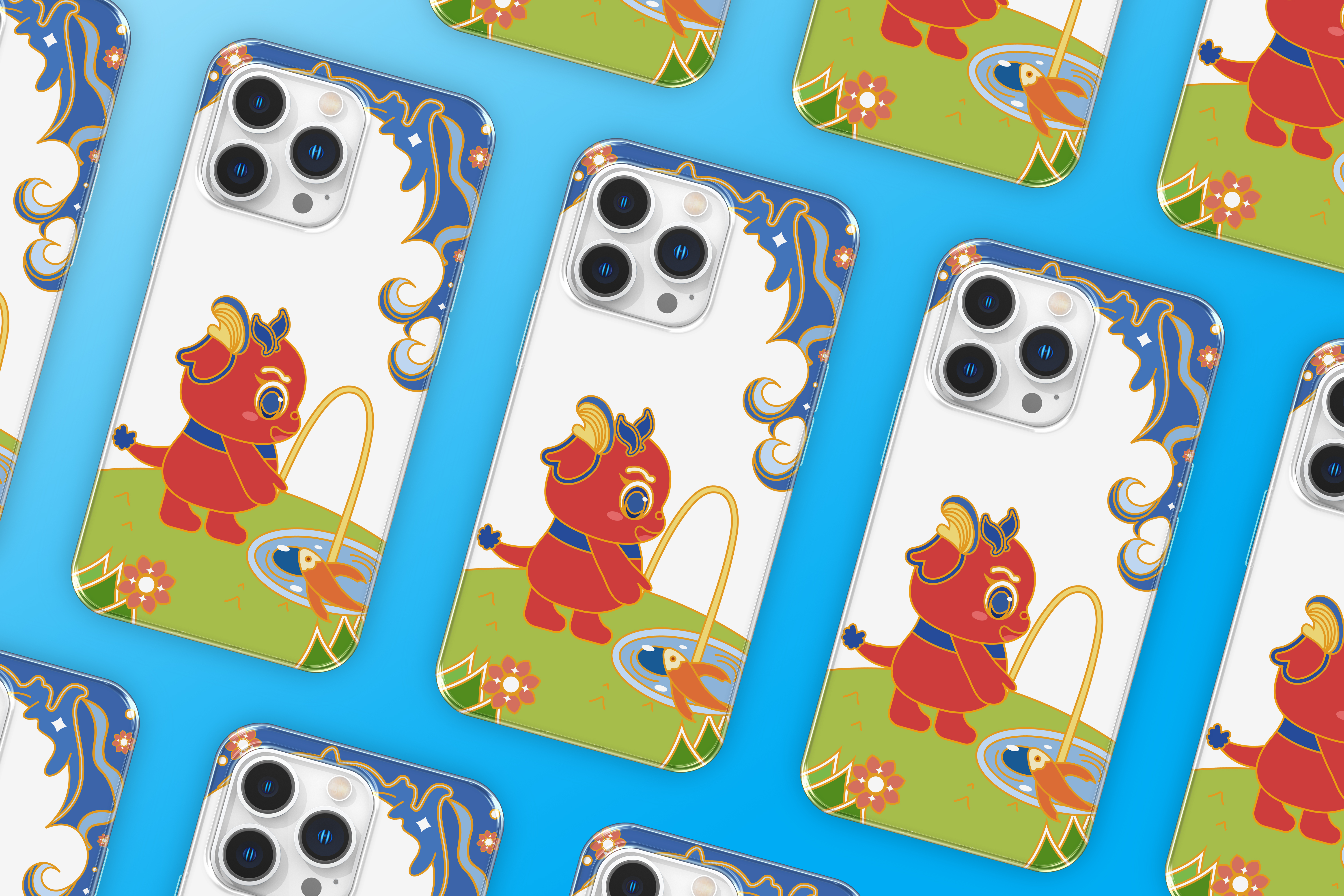 【上古神兽】IP形象设计|龙嘻嘻_杜硒娓_kk-站酷ZCOOL