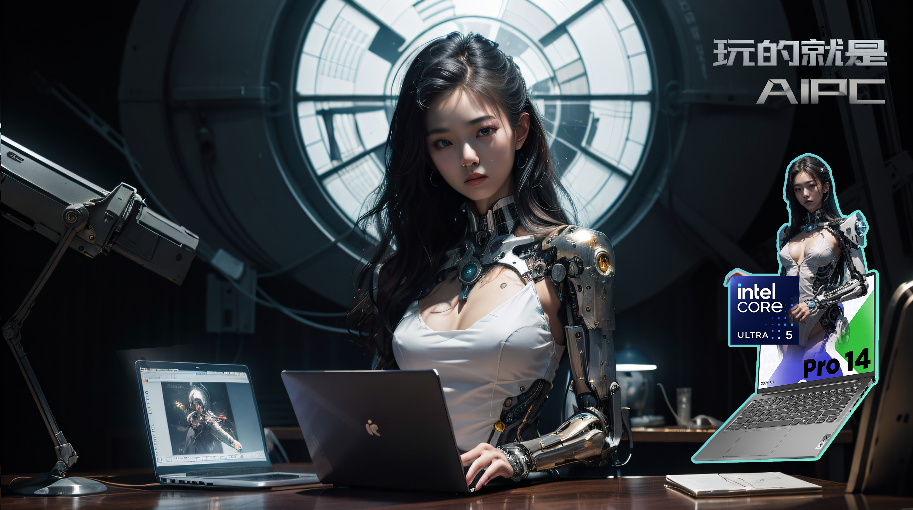 酷睿Ultra引领AIPC革新纪元：轻松设计，灵感无界_闫智慧-站酷ZCOOL