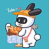 干净又卫生的兔兔表情包~！_兔克tukier-站酷ZCOOL