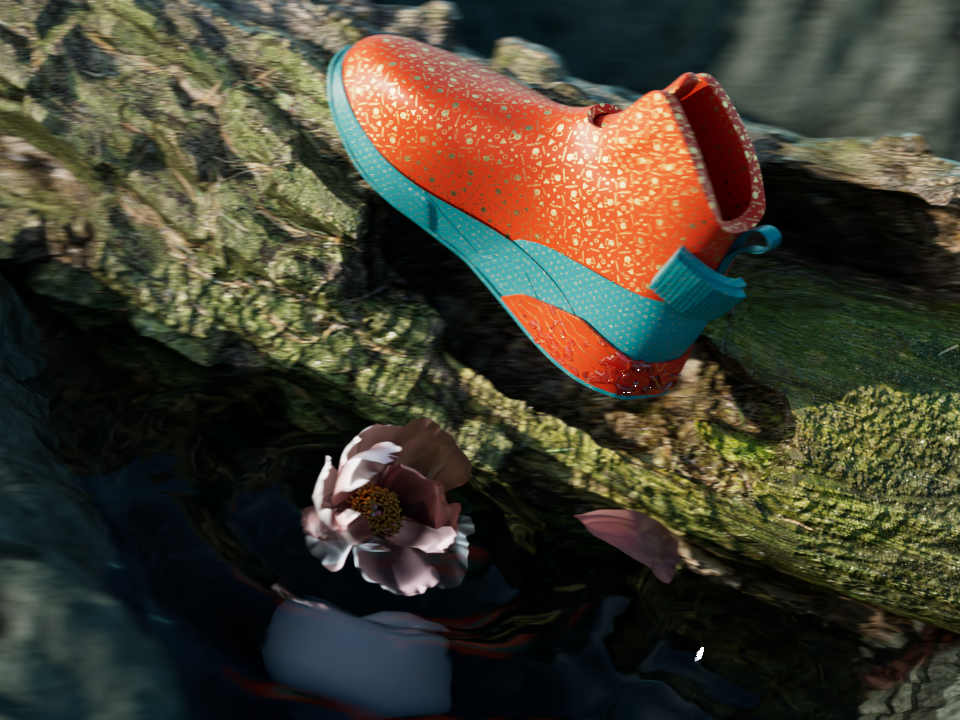 鞋子渲染动画_魔猴动漫设计-站酷ZCOOL