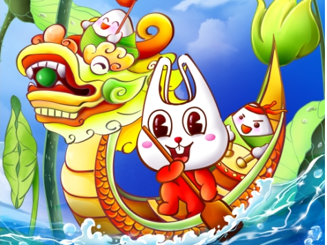 节日插画-运营海报IP延展_丶spring_-站酷ZCOOL