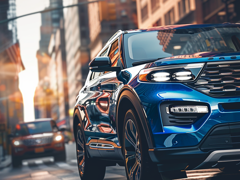 AIGC 福特探险者 城市篇_大叔Pro-站酷ZCOOL