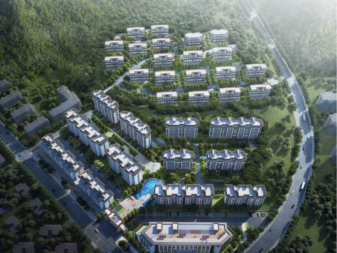 室外景观 建筑 鸟瞰_炫8621-站酷ZCOOL