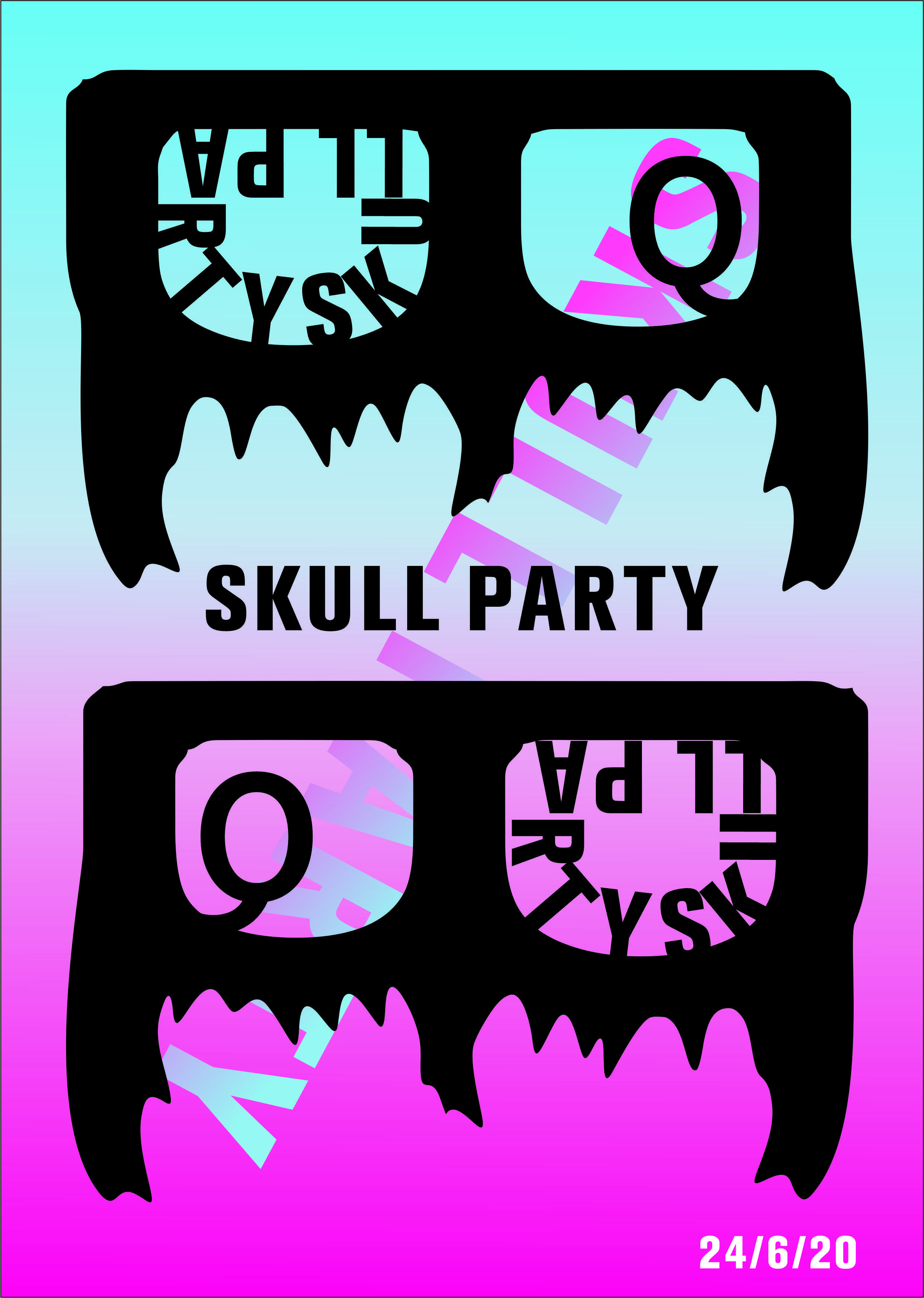 Skull Party_尚影锦-站酷ZCOOL
