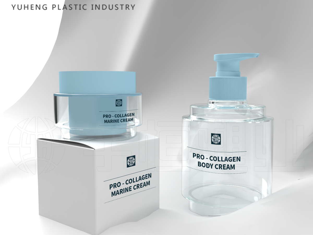 膏霜瓶#身体乳乳液#3D建模#3D渲染_xiang香设计-站酷ZCOOL