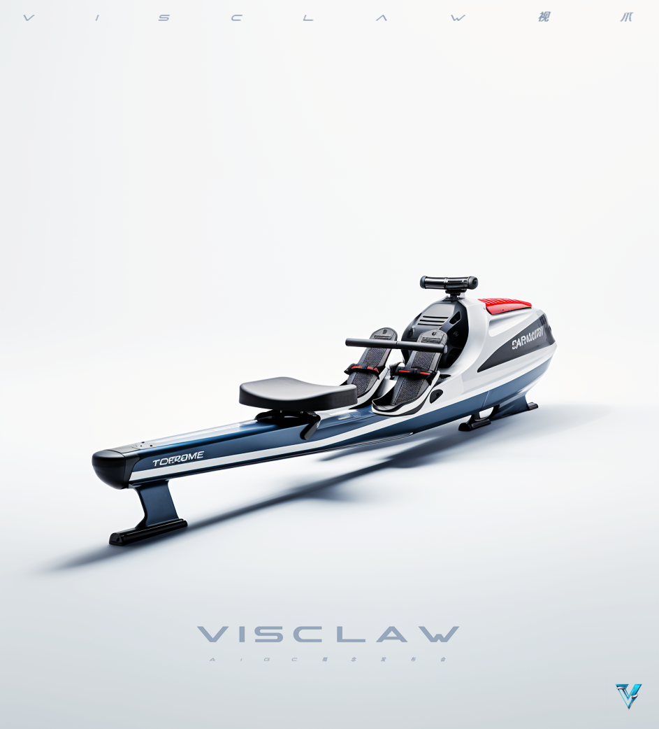 AI 创作_ 划船机 _ 宇航风格 _VC23-站酷ZCOOL