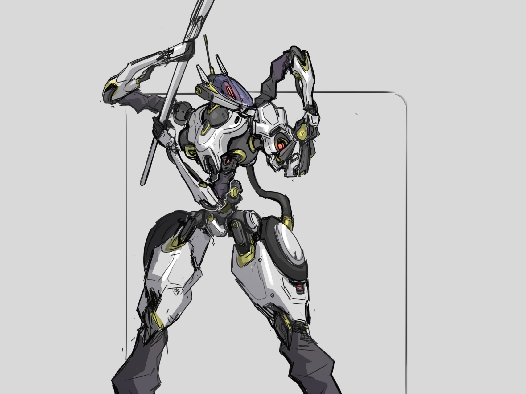 棒球手机器人_Burtonk-站酷ZCOOL