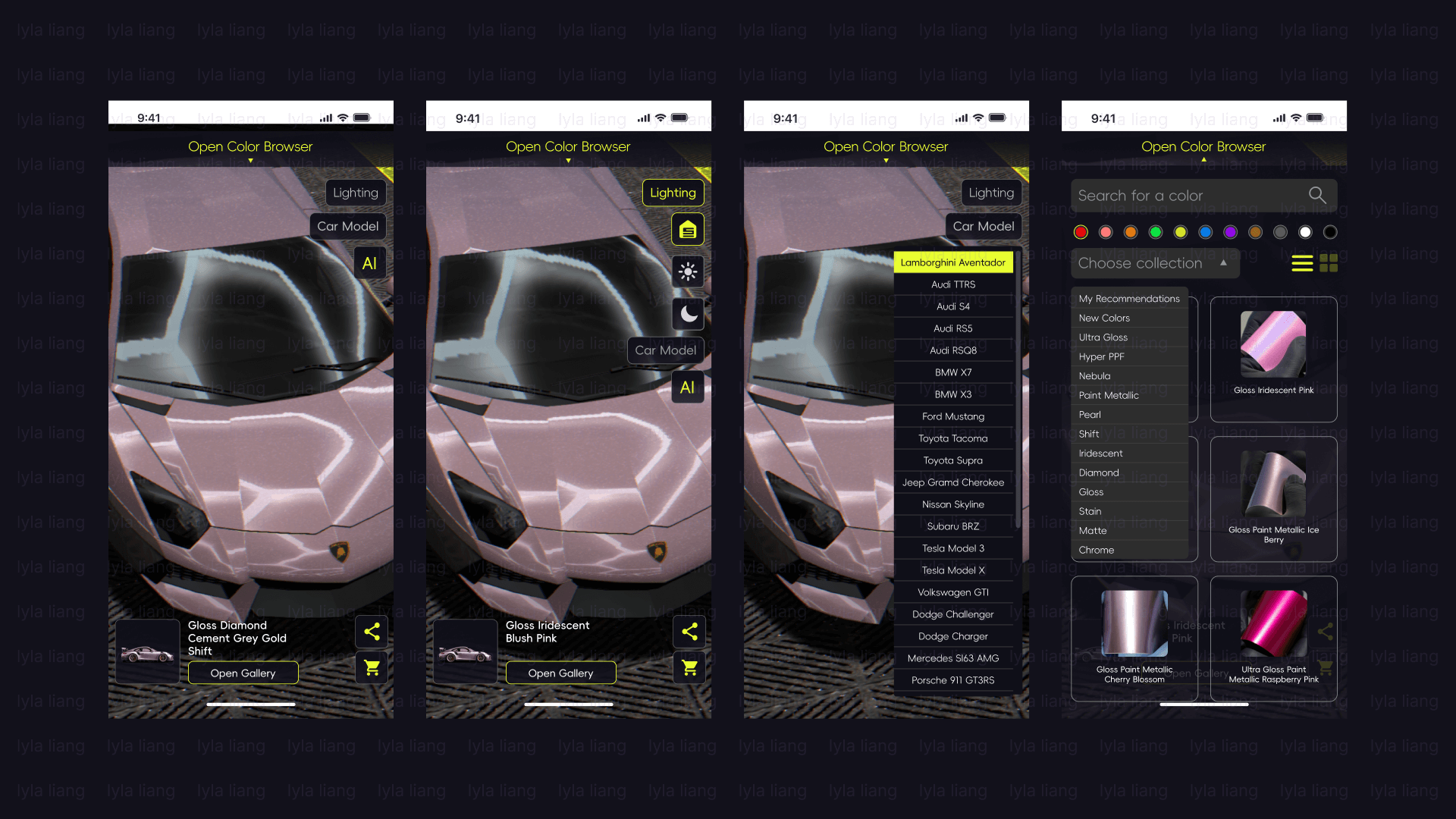 AURA移动端&pc端界面升级_LylaLiang-站酷ZCOOL