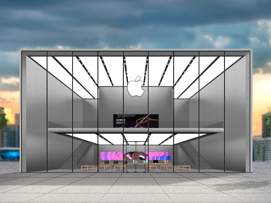 Apple Store临沂店设计_iSiki-站酷ZCOOL