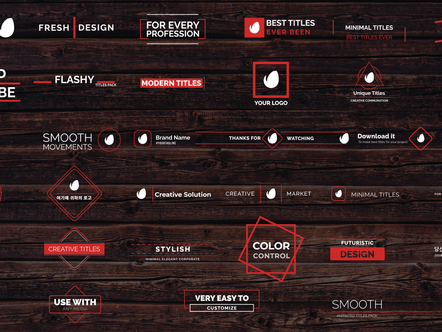 AE模板|2D简约动态字幕标题包排版版式动效动画创意_猿文件网官方账号-站酷ZCOOL