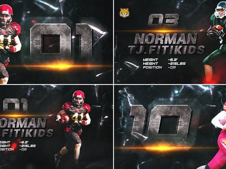 AE模板|高级体育运动员团队动态场景标题广告开场片头_猿文件网官方账号-站酷ZCOOL