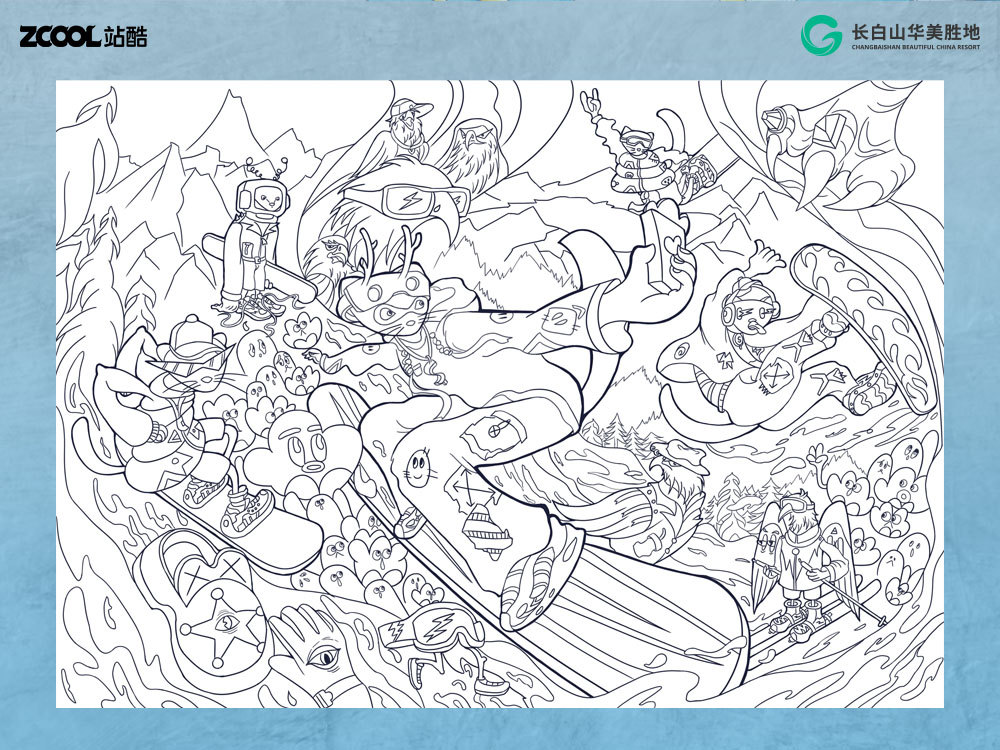 长白山顶流动物--紫貂_小米草-站酷ZCOOL