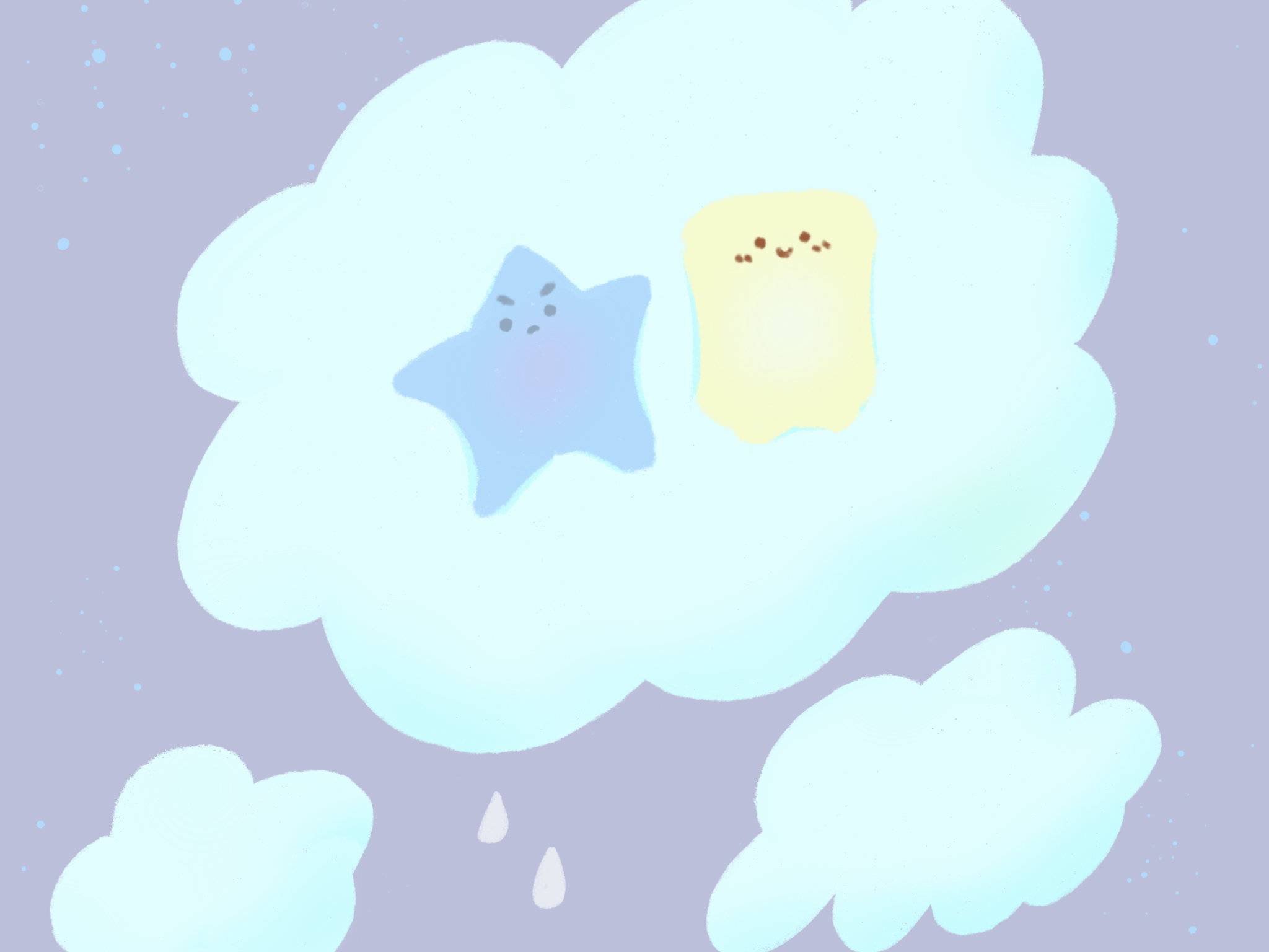 《星星吐司》系列2_april_zhang-站酷ZCOOL