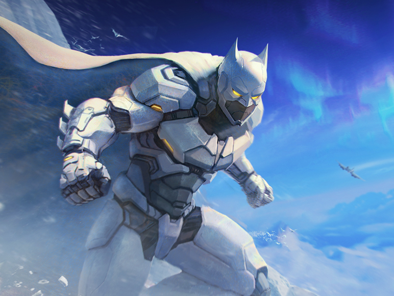 白蝙蝠侠_4零0-站酷ZCOOL