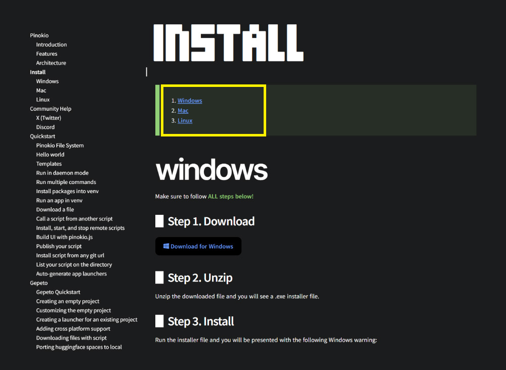 一键部署 Github 开源项目的免费神器 Pinokio，AI神器/工具必备_敬鹏-站酷ZCOOL