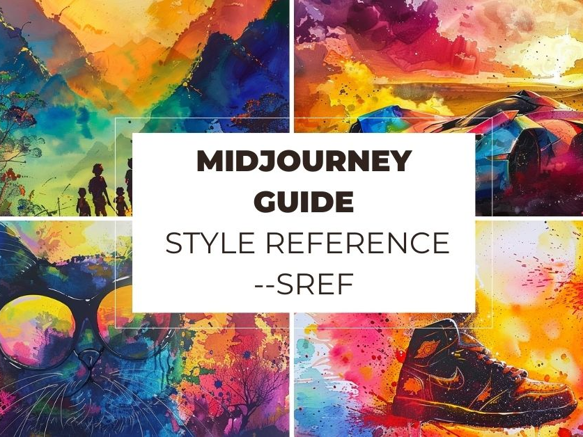 Midjourney ”风格参考”功能与 sref 参数_AI巴士-站酷ZCOOL