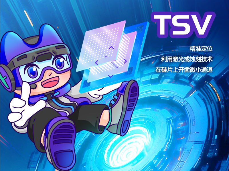 【小奇漫画-08】从平凡到非凡，TSV制程工艺大逆袭！_Chipuller奇思-站酷ZCOOL