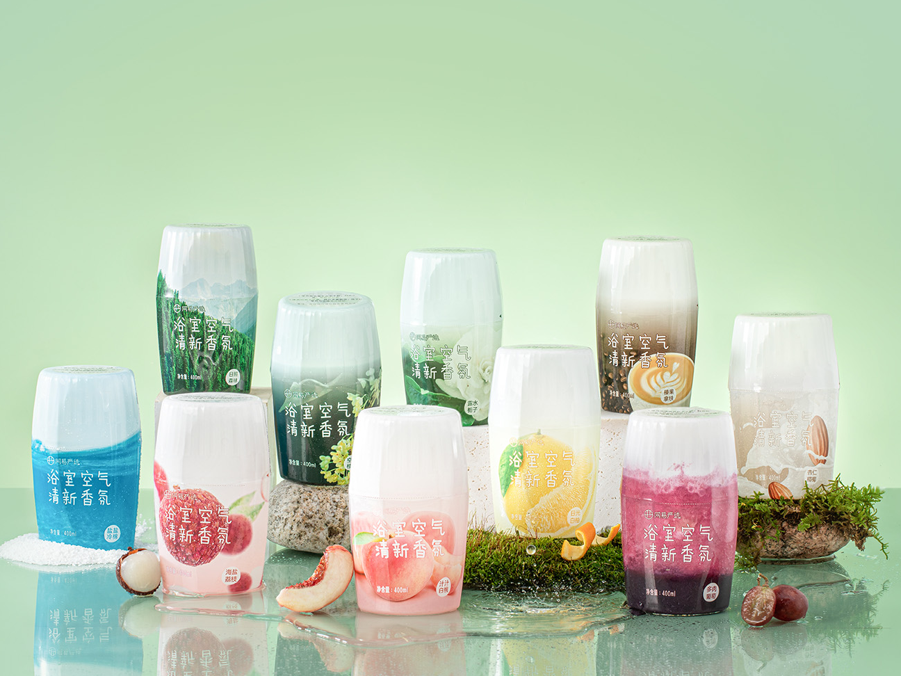 网易严选|浴室空气清新香氛|不问_hyean-站酷ZCOOL