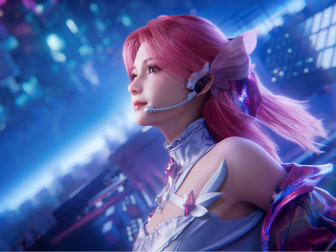 和平精英 电糖天使CG_INFINI映纷创意-站酷ZCOOL