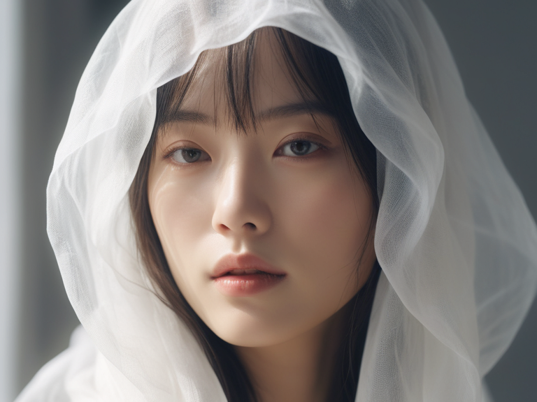 白纱女_大霸天-站酷ZCOOL