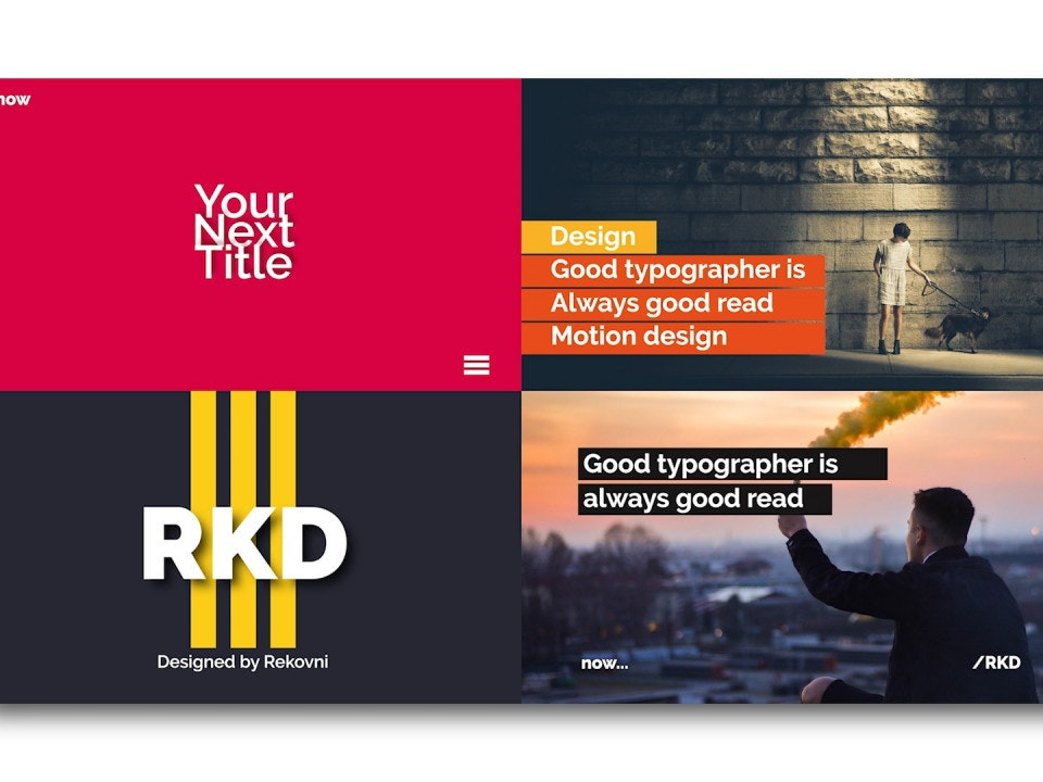 PR模板|简洁动态图形时尚排版设计标题字幕公司演示_猿文件网官方账号-站酷ZCOOL