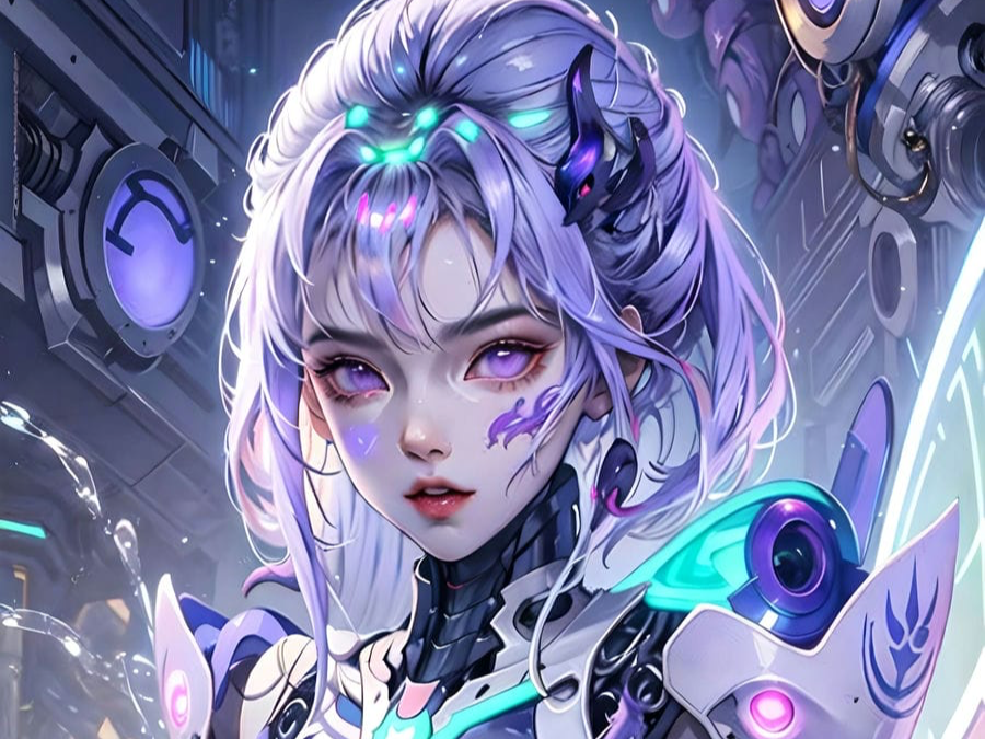 紫色战神_忐忑aaao-站酷ZCOOL