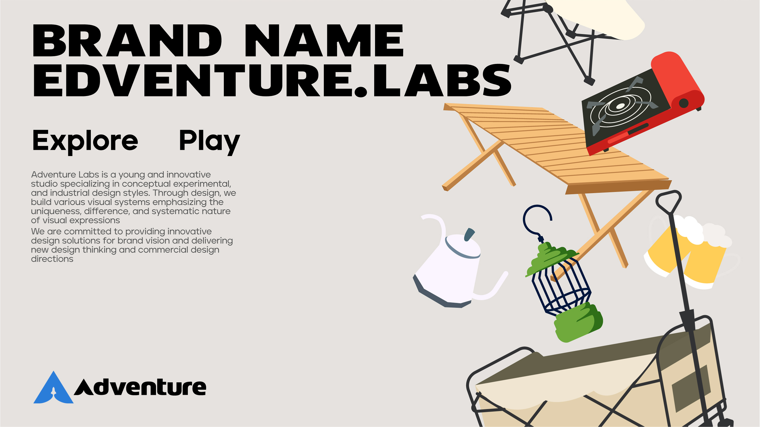 品牌 | Adventure（探险）| VI_芬兰稿-站酷ZCOOL