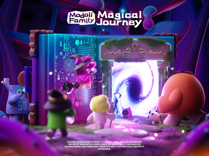 玩型填空 | MODOLI家族魔幻旅途系列_玩型填空-站酷ZCOOL