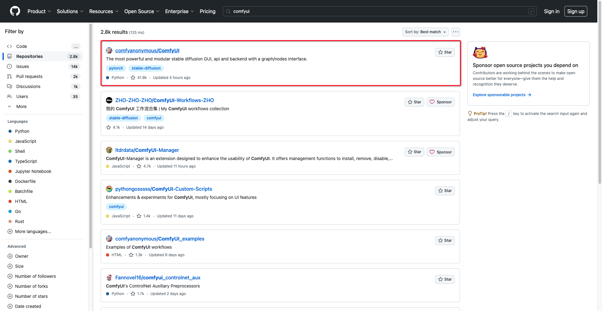 Comfyui超简单超详细安装+节点管理器+汉化（windows系统）_体验与思考-站酷ZCOOL