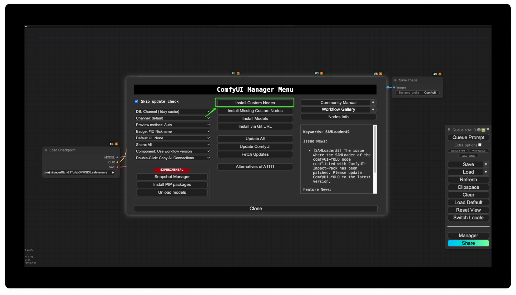 Comfyui超简单超详细安装+节点管理器+汉化（windows系统）_体验与思考-站酷ZCOOL