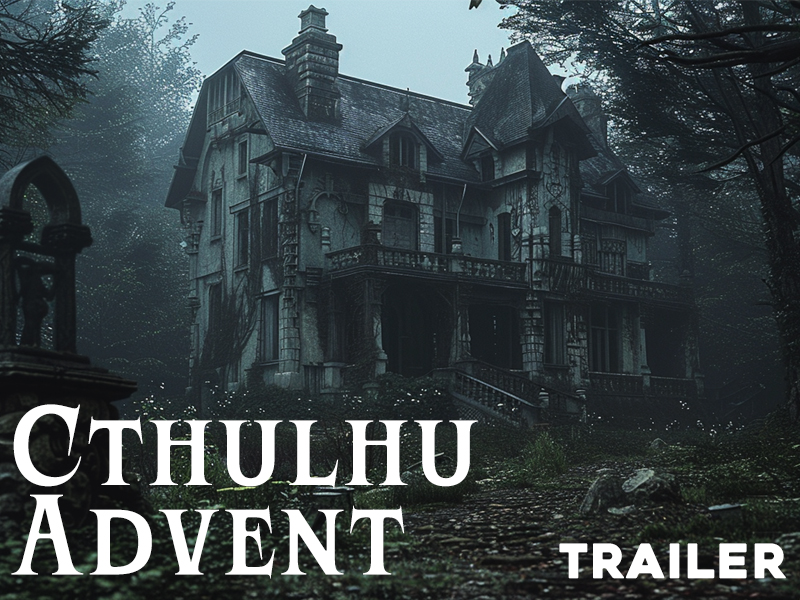 AIGC《克苏鲁降临》恐怖概念宣传片_桀仔Jack_Yau-站酷ZCOOL