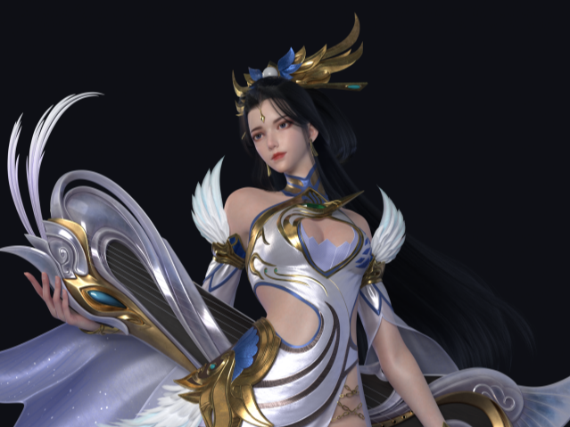 卧龙吟手游CG角色_shukomin-站酷ZCOOL