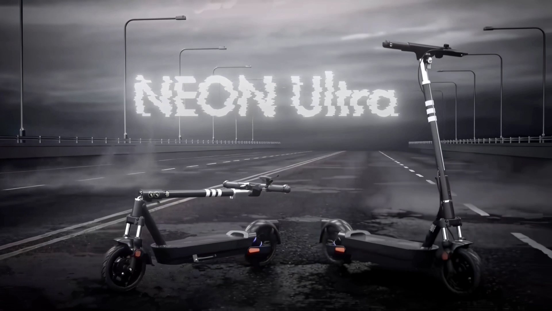 电动滑板车OKAI NEON ULTRA｜产品动画_有森a-站酷ZCOOL