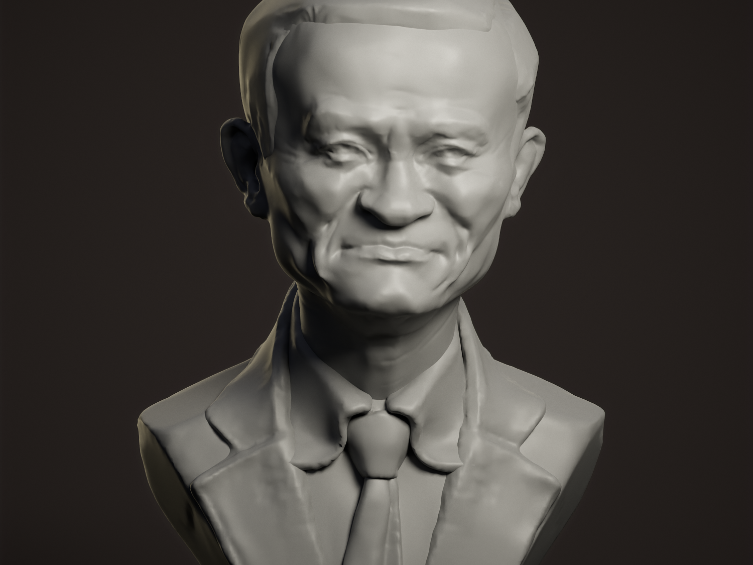 马爸爸写实肖像速写_ccrs-站酷ZCOOL